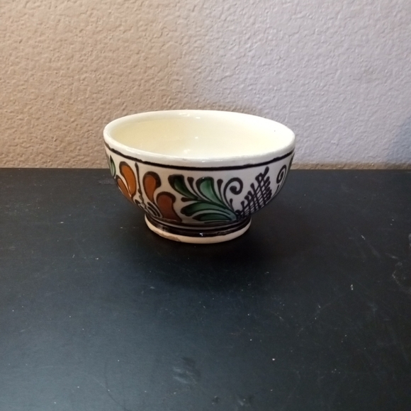 Art | Rare Signed Korond Transylvania Folk Pottery 5 Majolica Bowl ...